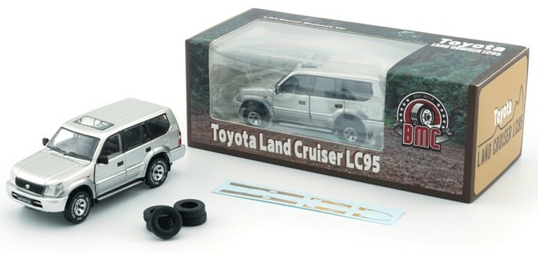 (預訂) BM Creations Toyota Land Cruiser Prado LC95 -Silve