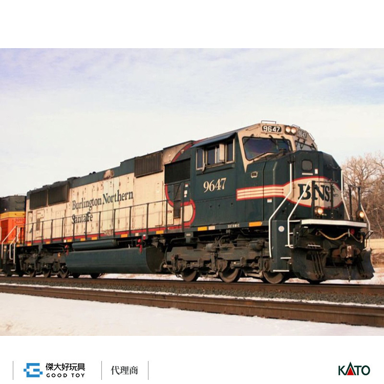 KATO 176-6503 (N) EMD SD70MAC BNSF #9647 Merger Scheme