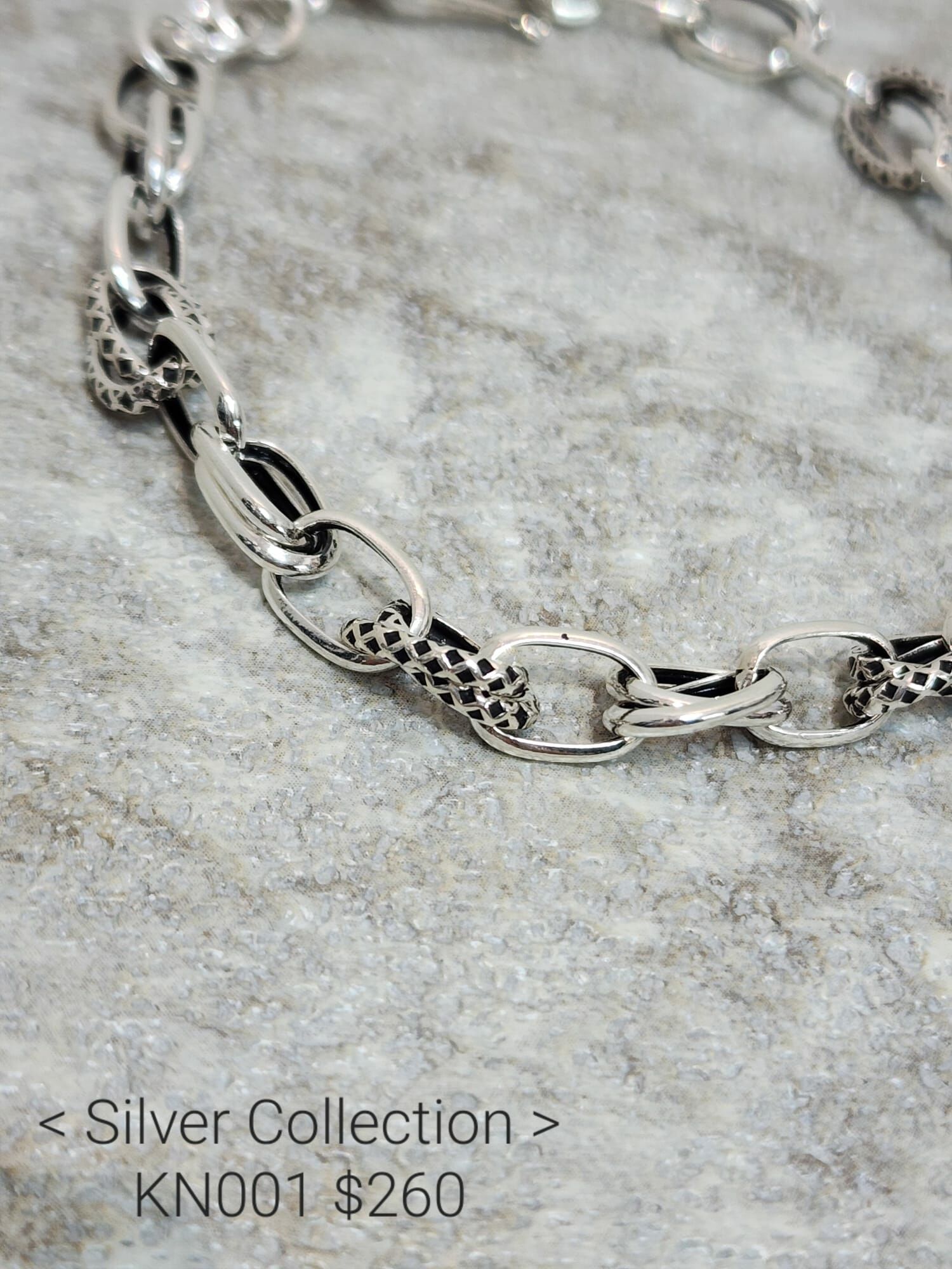 925 Sliver - KN001-KN010