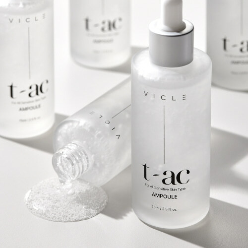 【敏感問題肌救星！】高效保濕修復屏障 🌿VICLE T-AC Ampoule 75ml 植物萃取保濕精華