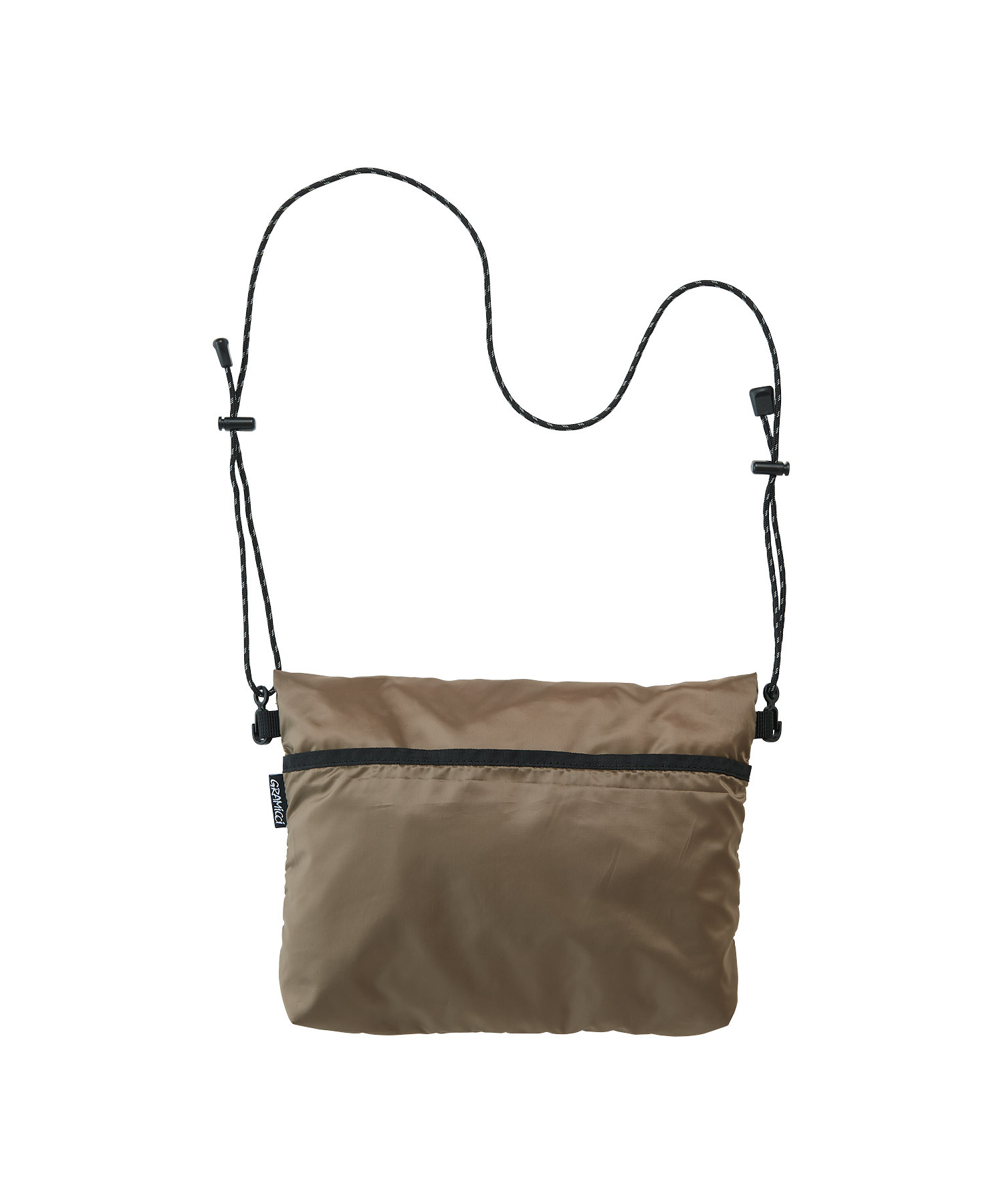 GRAMICCI MICRO RIPSTOP SACOCHE Taupe 抗撕裂機能隨身小包 灰褐