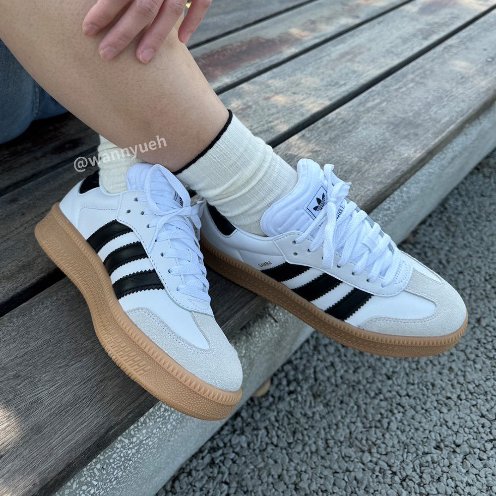 ADIDAS 男女 SAMBA XLG 休閒鞋 焦糖底 厚底 - IE1377