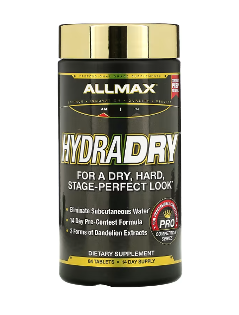 AllMAX 賽前14天超強排水 + 電解質穩定 84錠 HydraDry