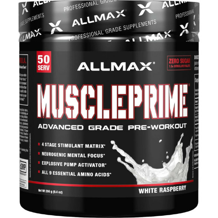 Allmax Nutrition Muscle Prime - 50 Servings White Raspb