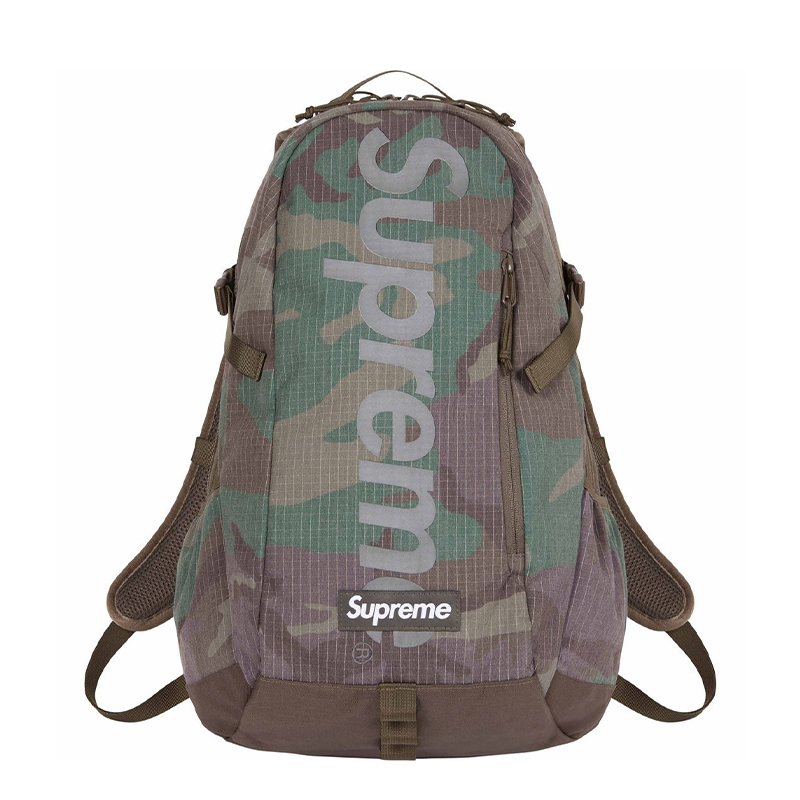 SUPREME SUPREME SS24 BACKPACK WOODLAND CAMO SS24B10-WO