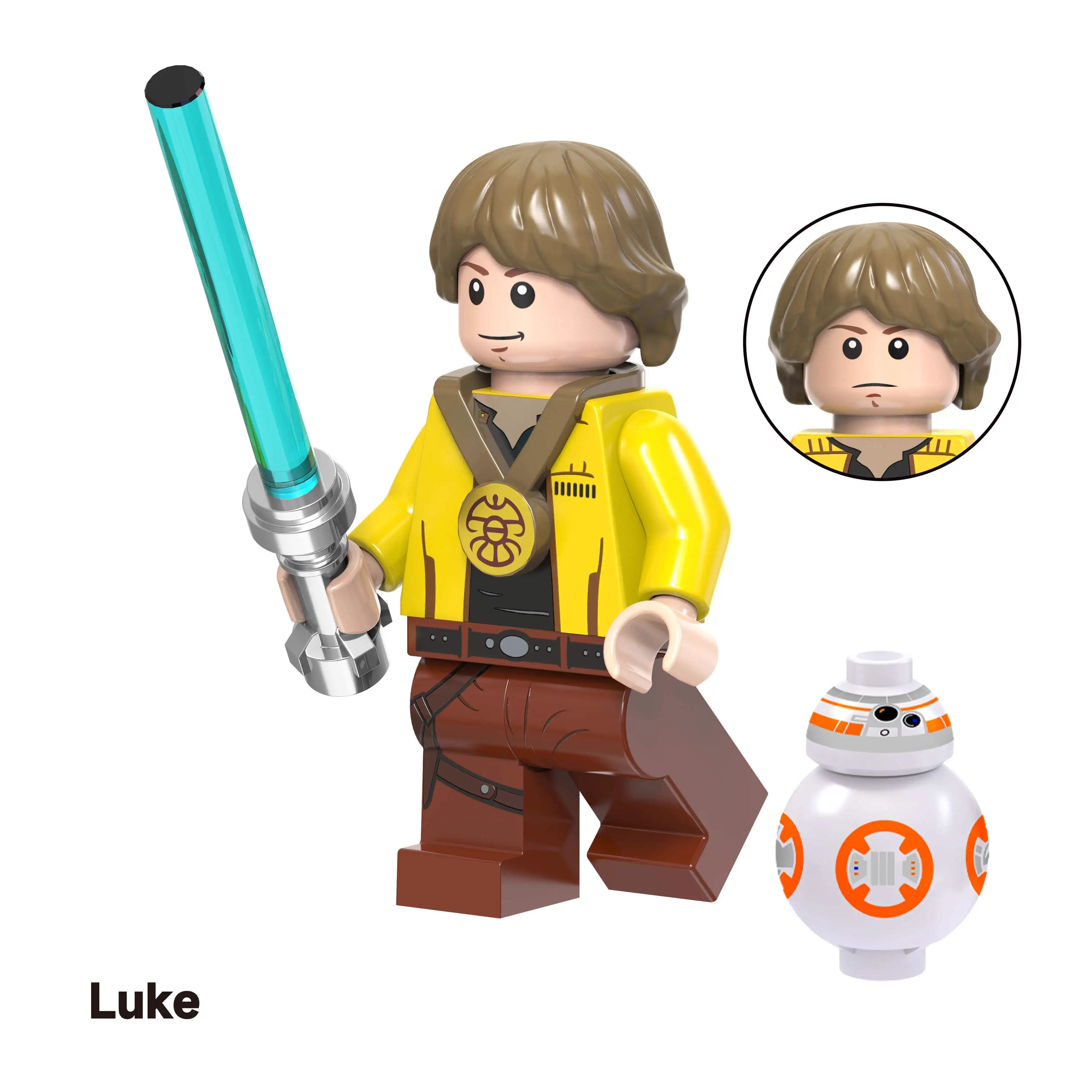 Luke Star Wars Minifigs fit Lego TV8079