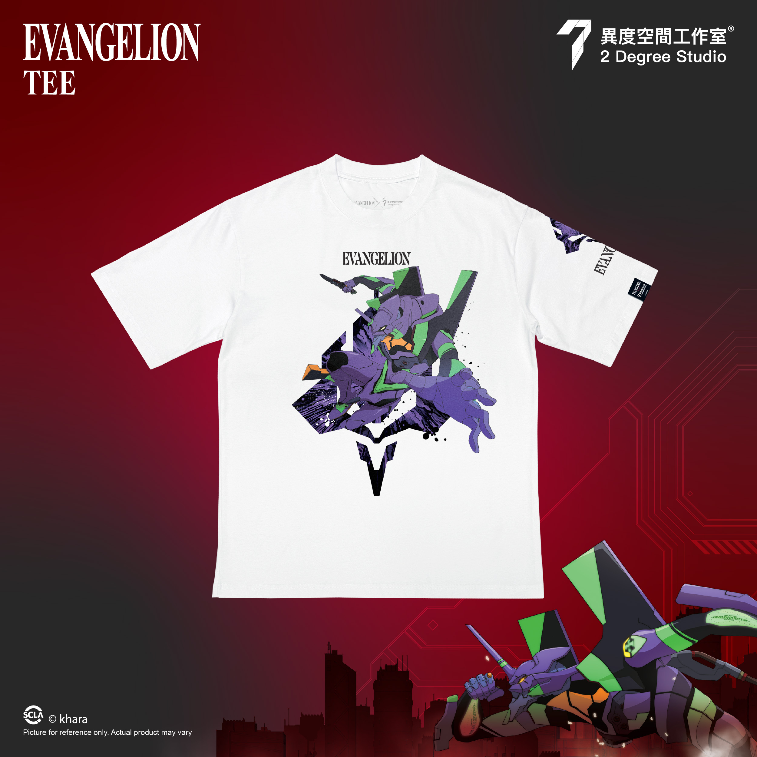 EVA 短袖T恤 EVA-TEE24-03 (Oversize)