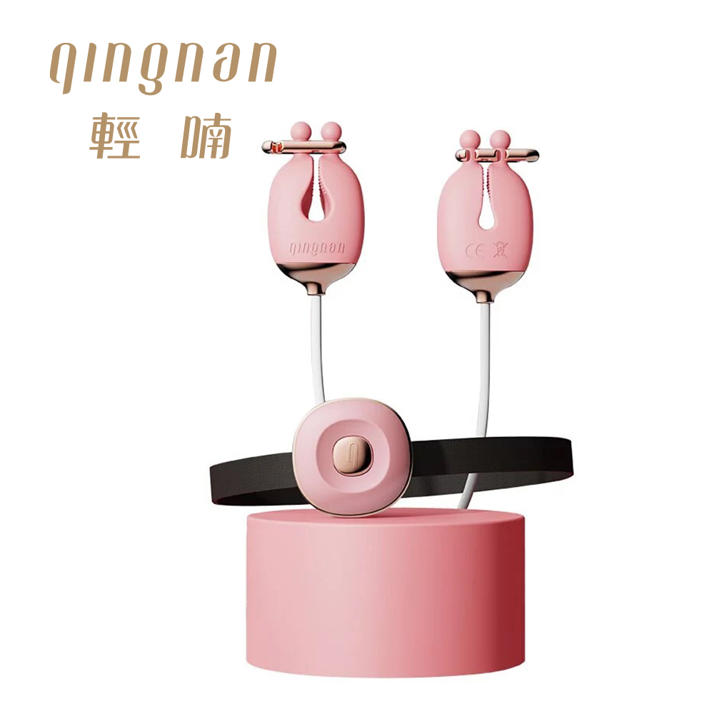 【OGC情趣用品】輕喃。qingnan #2 震動乳房按摩器含項圈套組