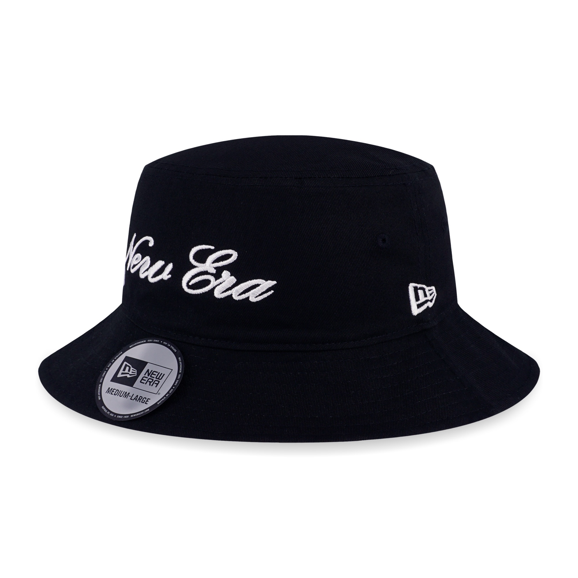 New Era - Basic Black And White Reversible Bucket Hat