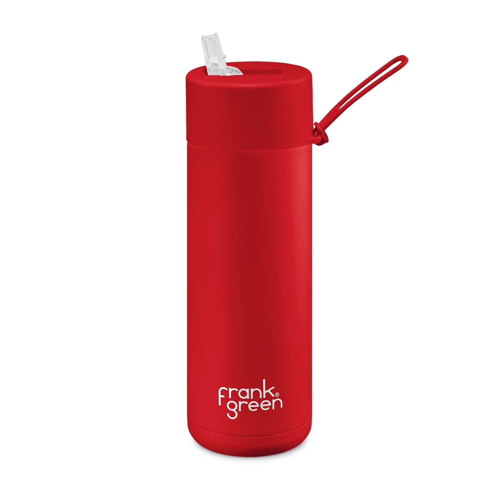 Limited Edition Ceramic Reusable Bottle - Atomic Red