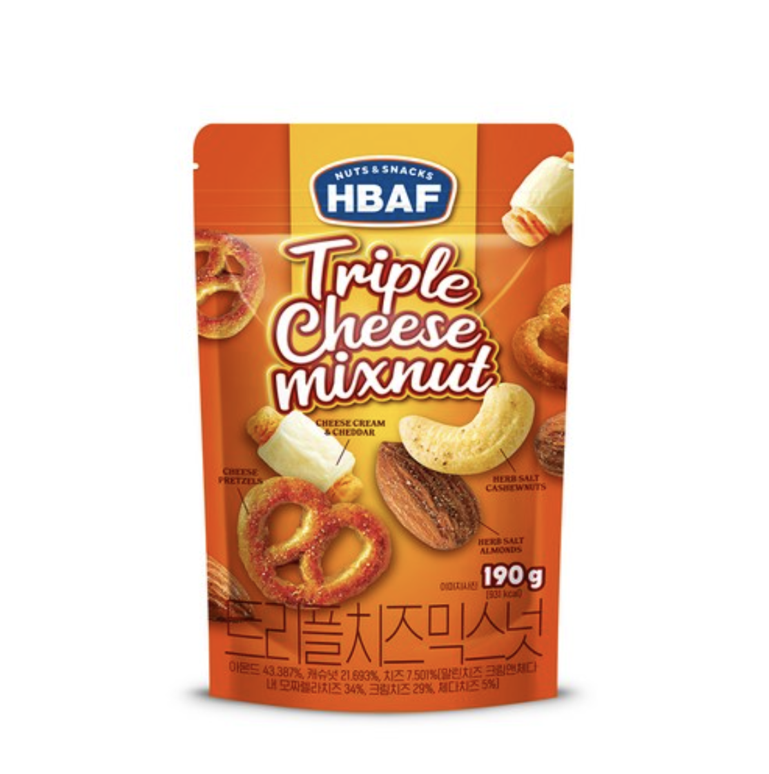HBAF Mix Nuts - Triple Cheese Mixnut