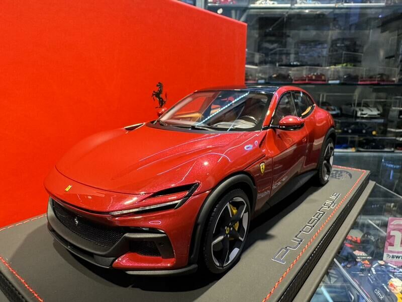 BBR P18219E Ferrari Purosangue Rosso Mugello Metallizza