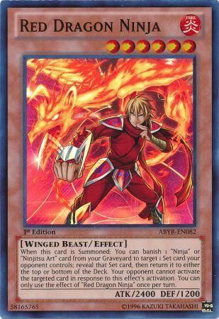 ABYR-EN082 Red Dragon Ninja