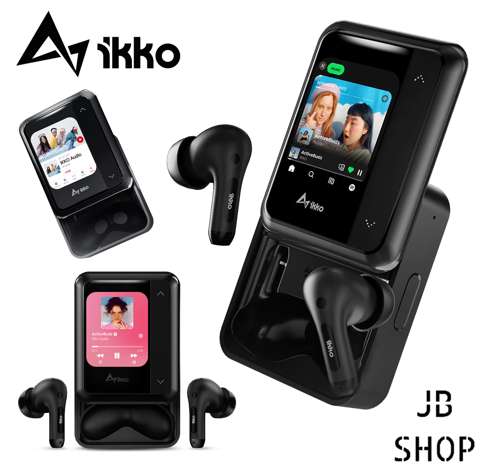 IKKO ActiveBuds AI智能藍牙主動降噪無線耳機 AB02