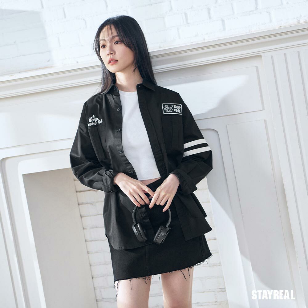 STAYREAL 音樂時光機21度襯衫