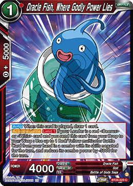 BT24-023 Oracle Fish, Where Godly Power Lies