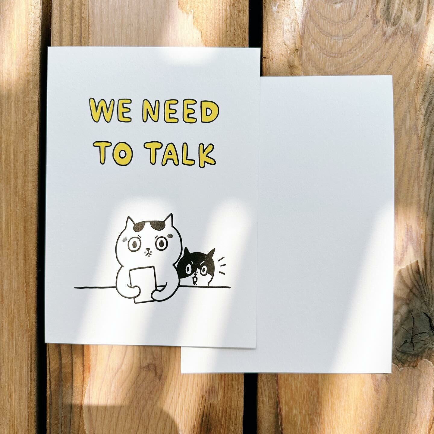 壞貓咪 明信片｜superB studio