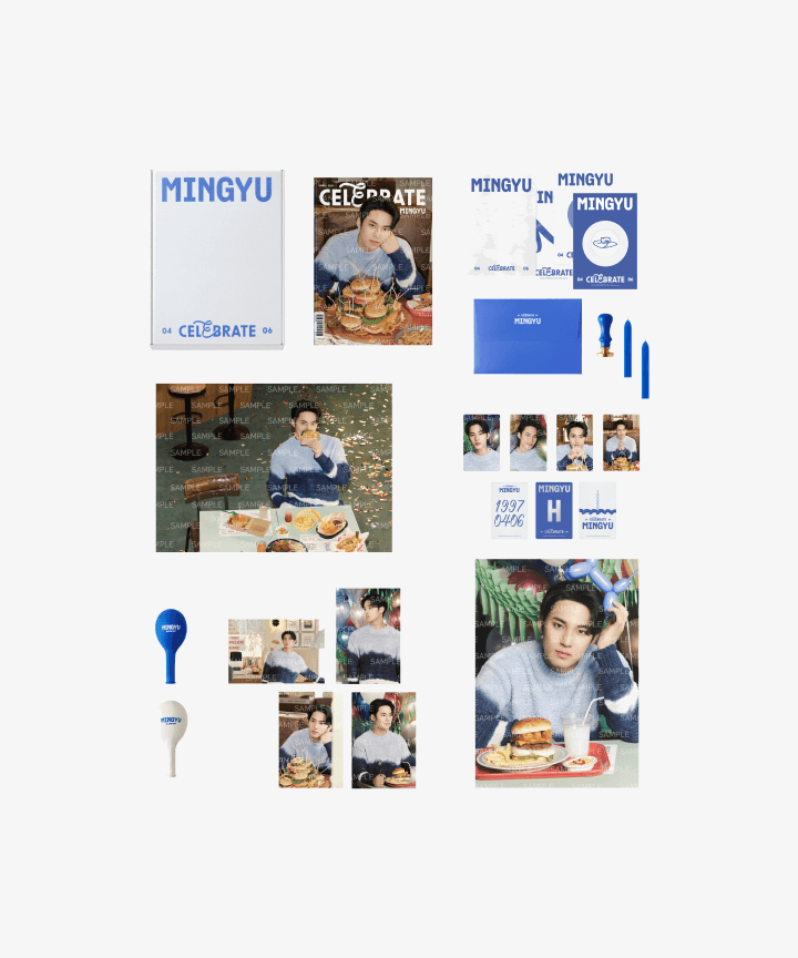 韓代頑童 - MINGYU - HAPPY MINGYU DAY BIRTHDAY BOX VER.3 禮盒組