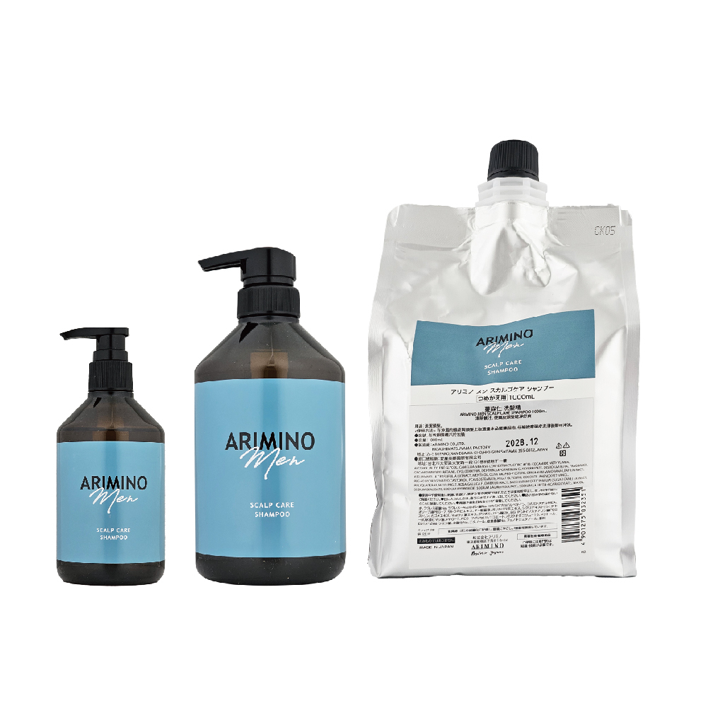 愛麗美娜 ARIMINO｜蔓森仕 洗髮精 控油洗 280ml / 680ml / 1000-含壓頭補充包 公司