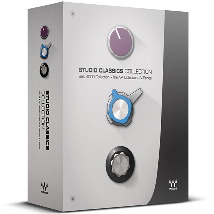 Waves Studio Classics Collection 效果器 Plugin 組合包 (序號下載版)