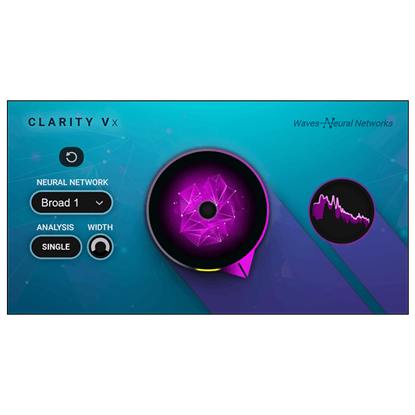 Waves Clarity Vx 人工智慧聲音消除效果器 Plugins (序號下載版)
