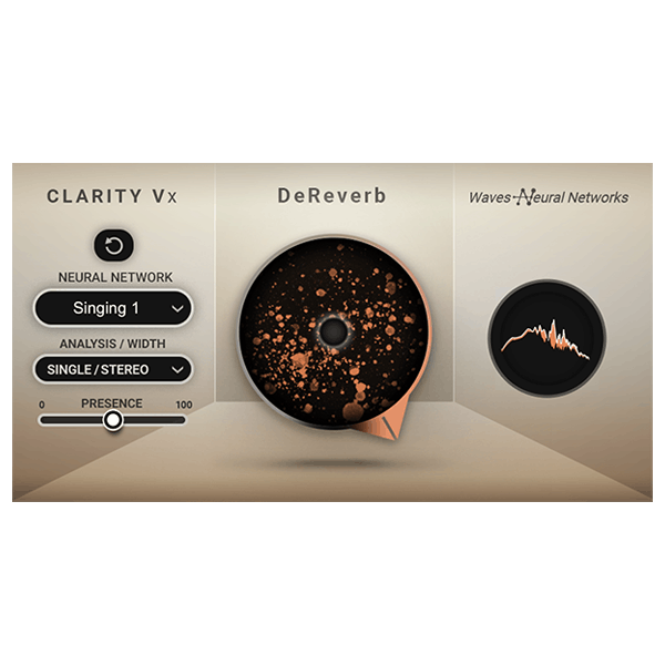 Waves Clarity Vx DeReverb 即時AI Reverb &消除效果器 Plugins