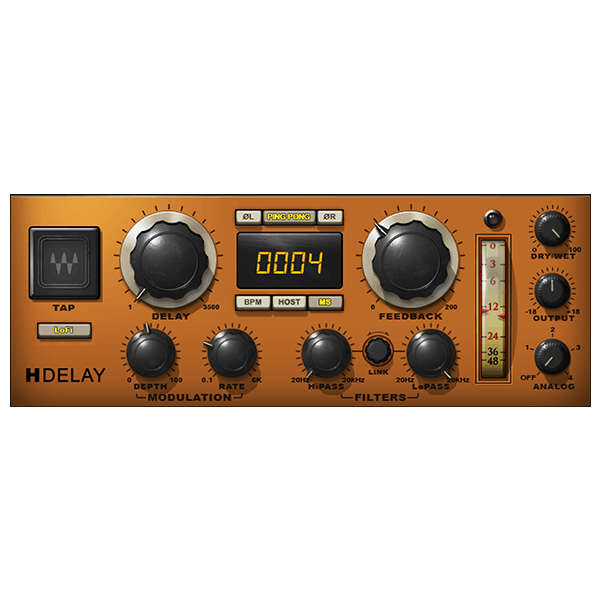 Waves H-Delay Hybrid Delay 延遲效果器 Plugins (序號下載版)
