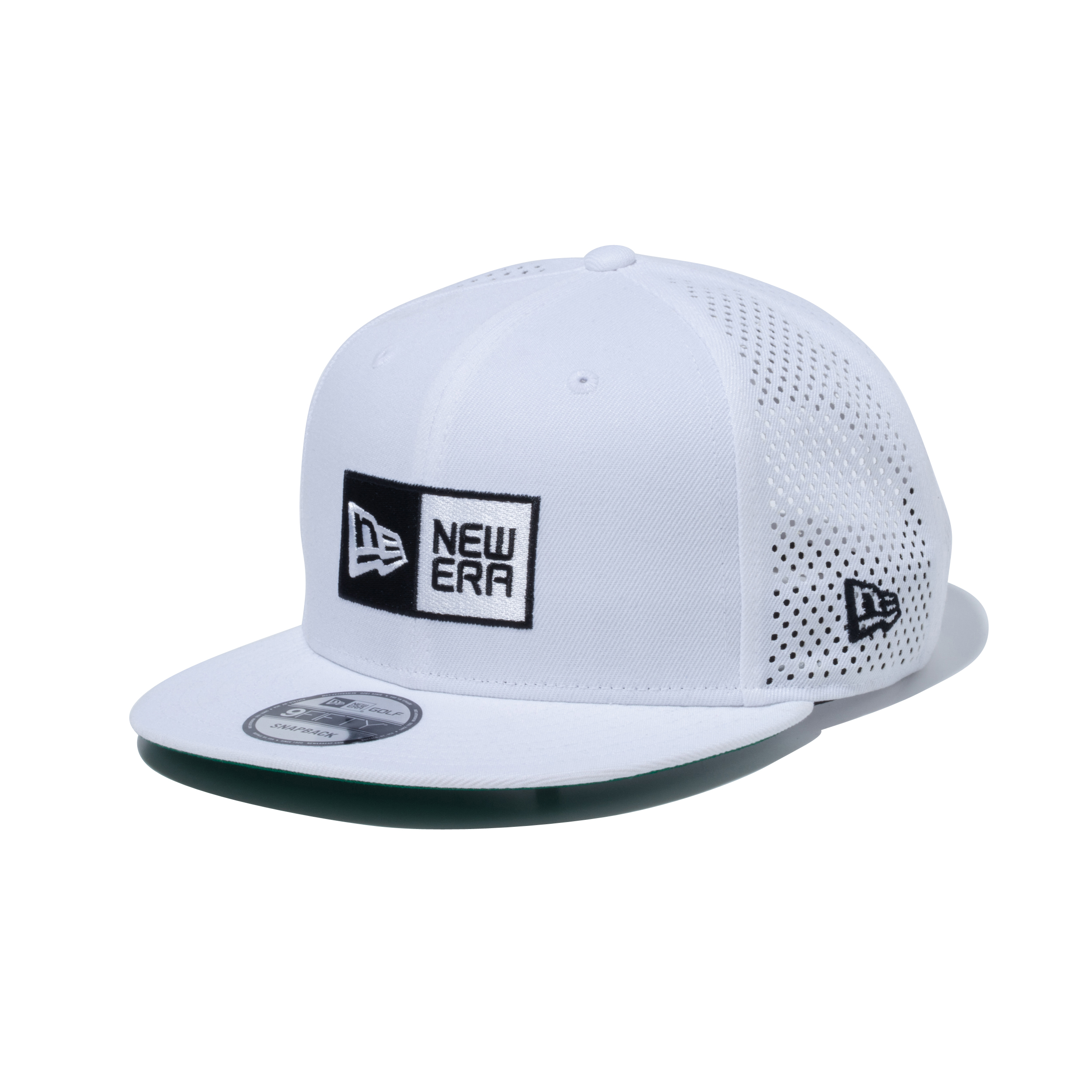 New Era - Laser Perforated Box Logo 9Fifty White
