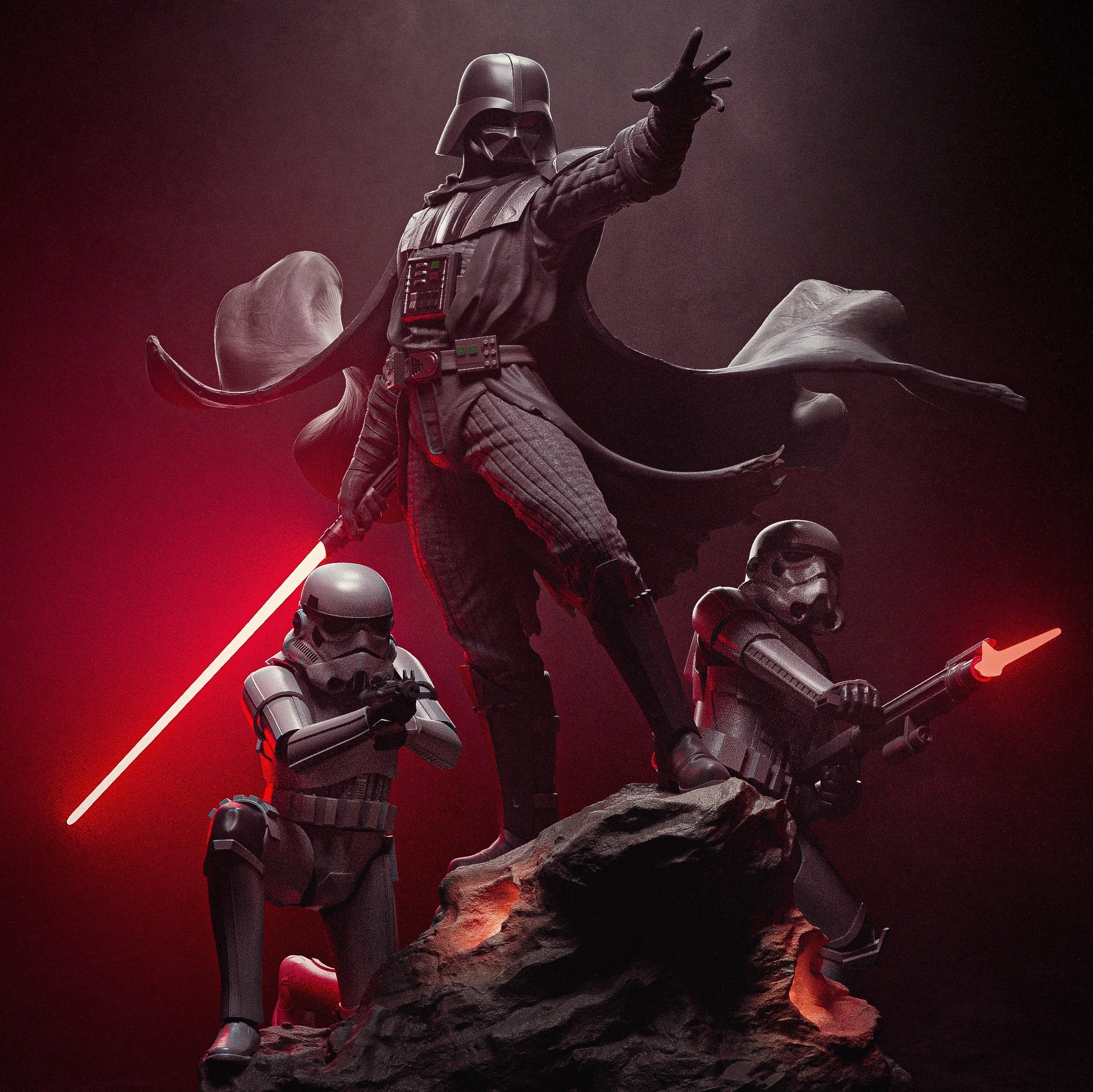 Ca3D - Darth Vader Diorama