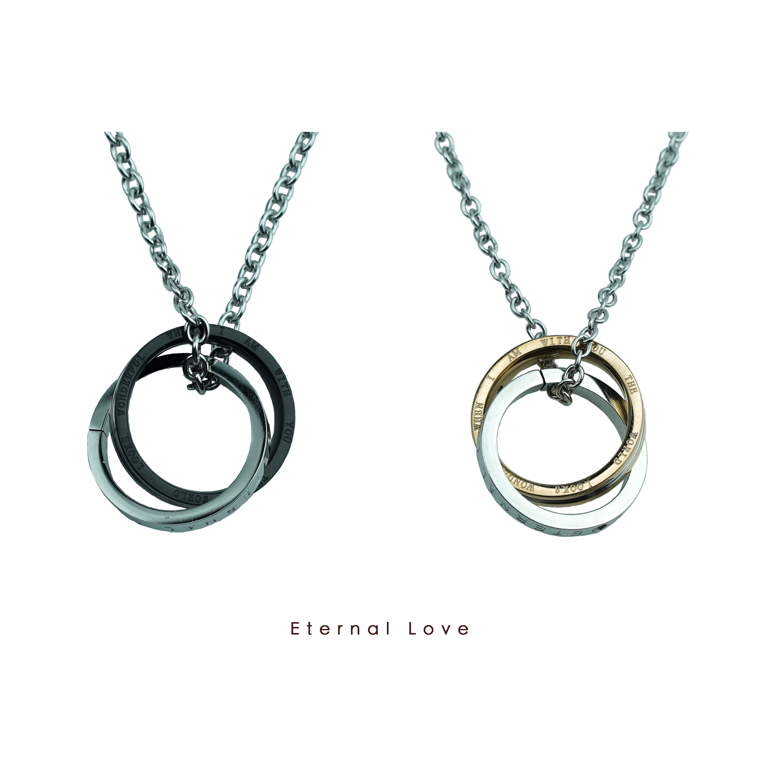 【永恆の愛】經典款eternal love情侶項鍊 ｜ ALEN ROSA