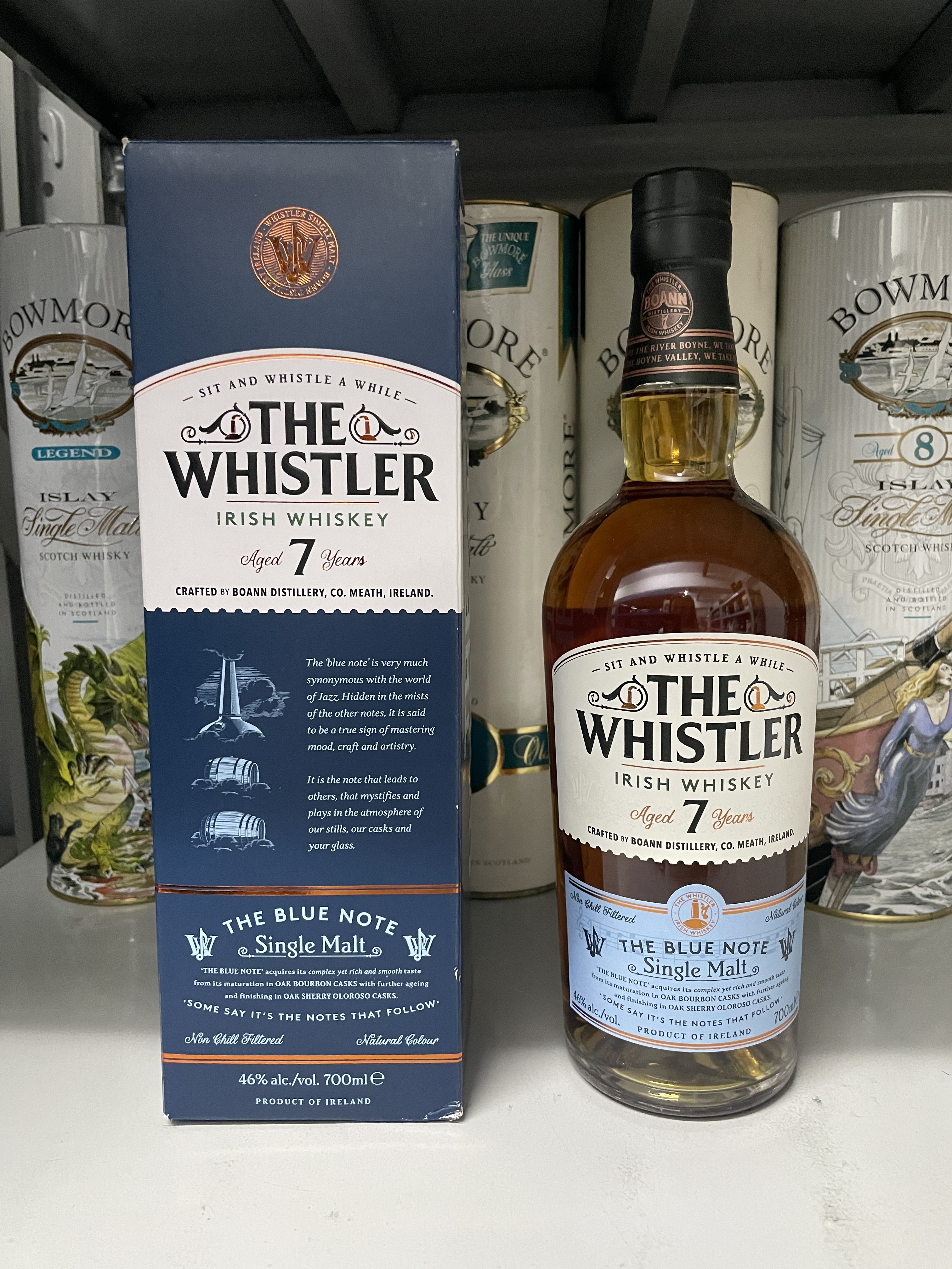 The Whistler 7 Years The Blue Note Single Malt Irish Wh
