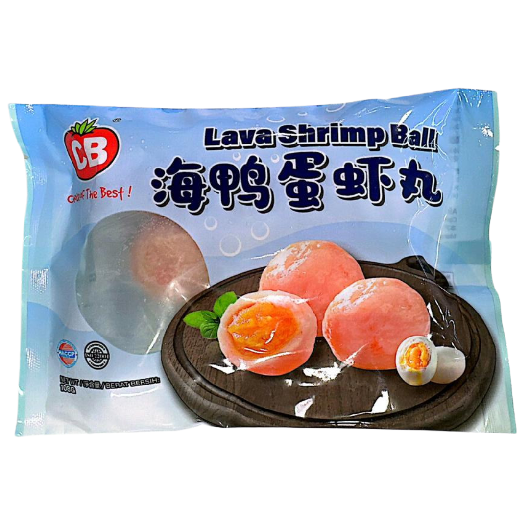 CB LAVA SHRIMP BALL 【CB海鸭蛋虾丸】(6PCS) 108G±