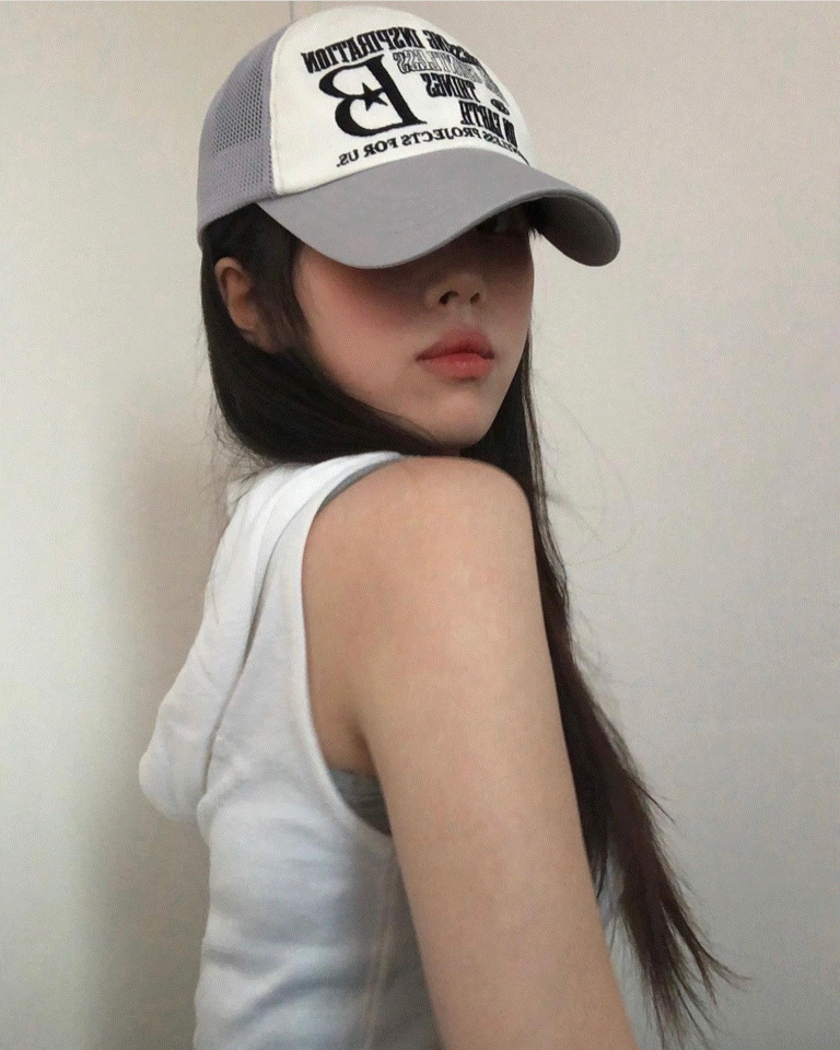 (BAUF) B LOGO Mesh Ball Cap