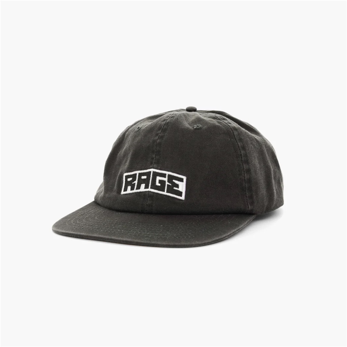 RAGE LOGO BLK CAP