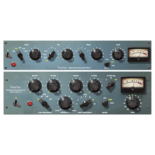 Waves PuigTec EQs 效果器 Plugins (序號下載版)