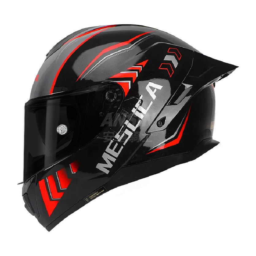 MESUCA 麥斯卡 M601 彩繪 線條 全罩安全帽｜安信騎士