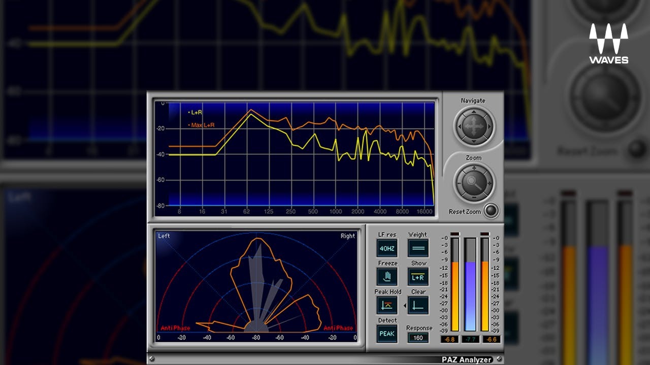 Waves PAZ Analyzer 效果器 Plugins (序號下載版)