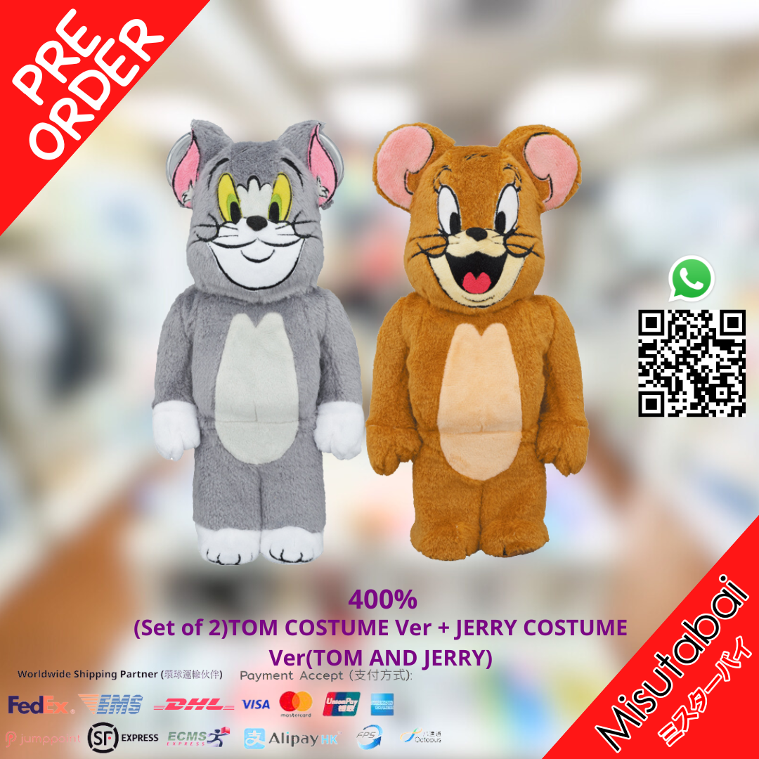 400%TOM COSTUME Ver / JERRY COSTUME Ver (TOM AND JERRY