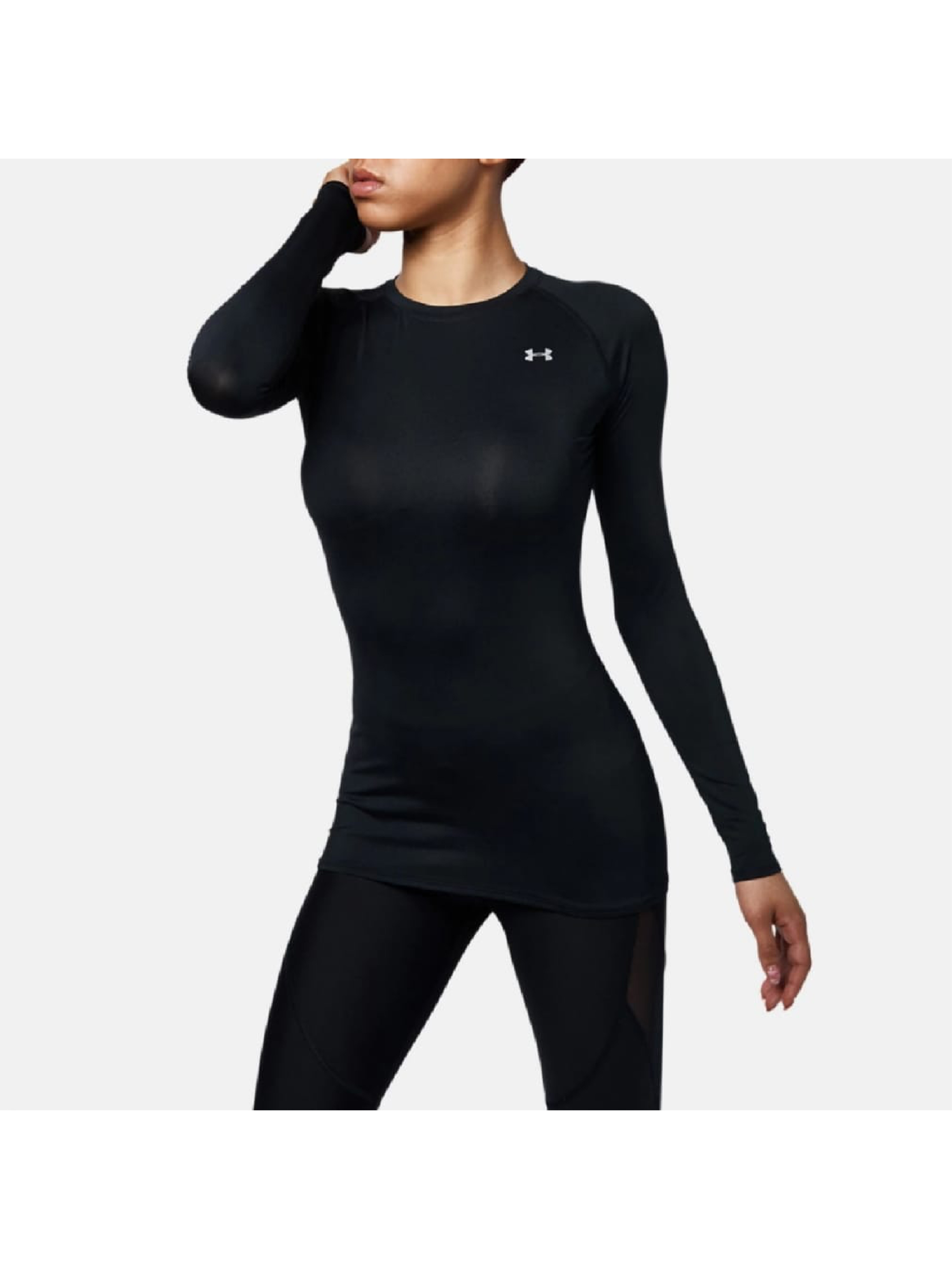 Under Armour Women's HeatGear® Compression Crew Long Sl