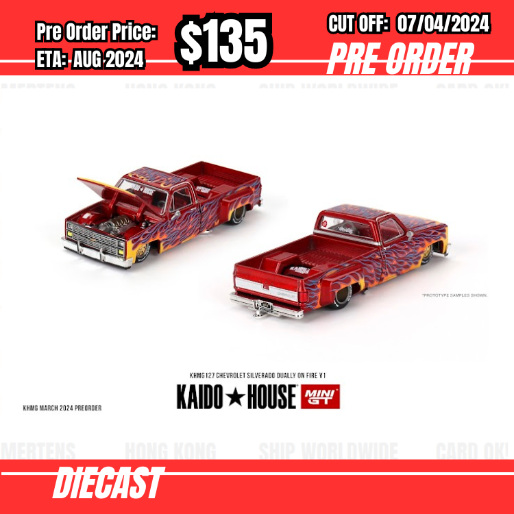 RS-$135 * Mini GT * x Kaido House KHMG127 Chevrolet Sil