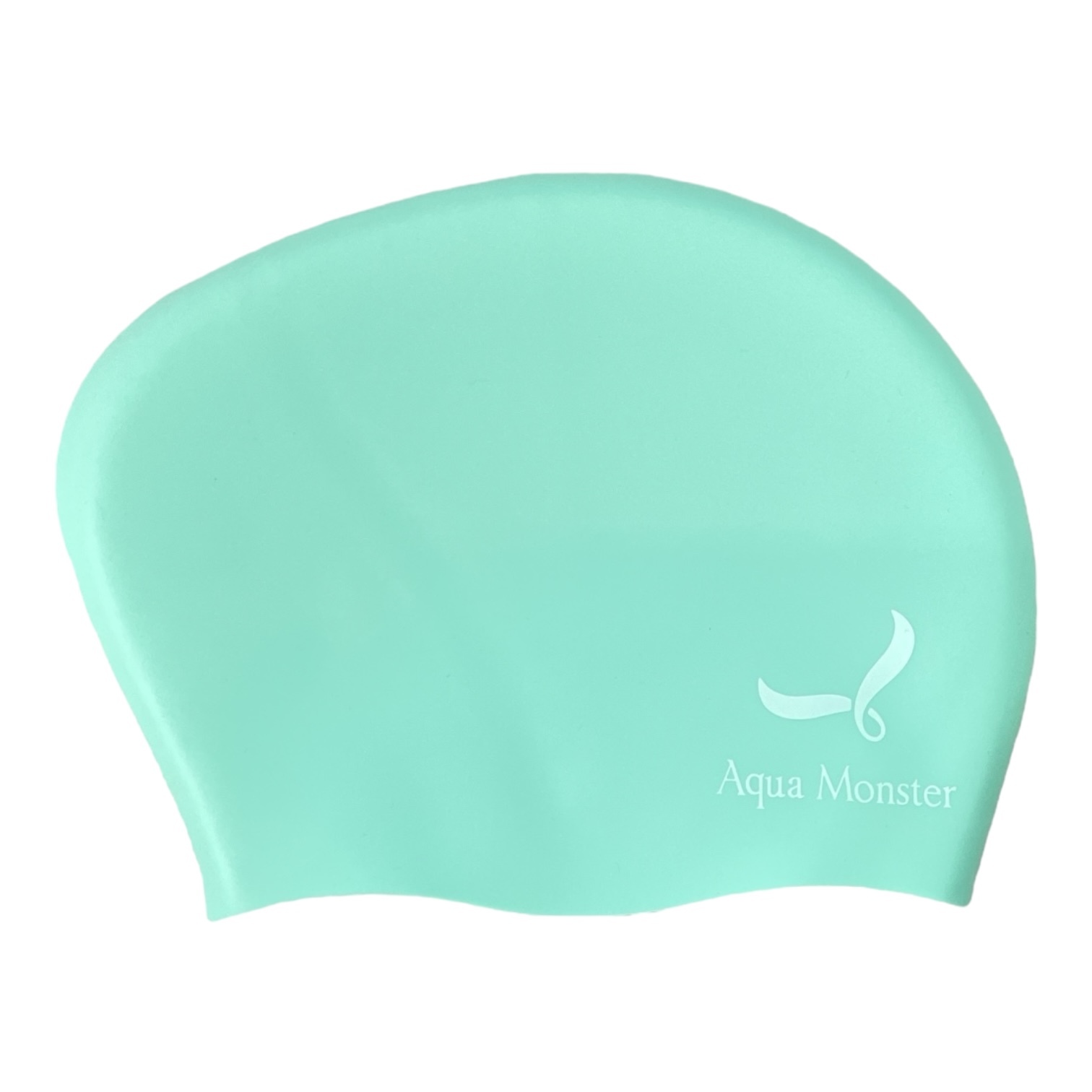 Long Hair Wrinkle Free Silicone Swimming Cap