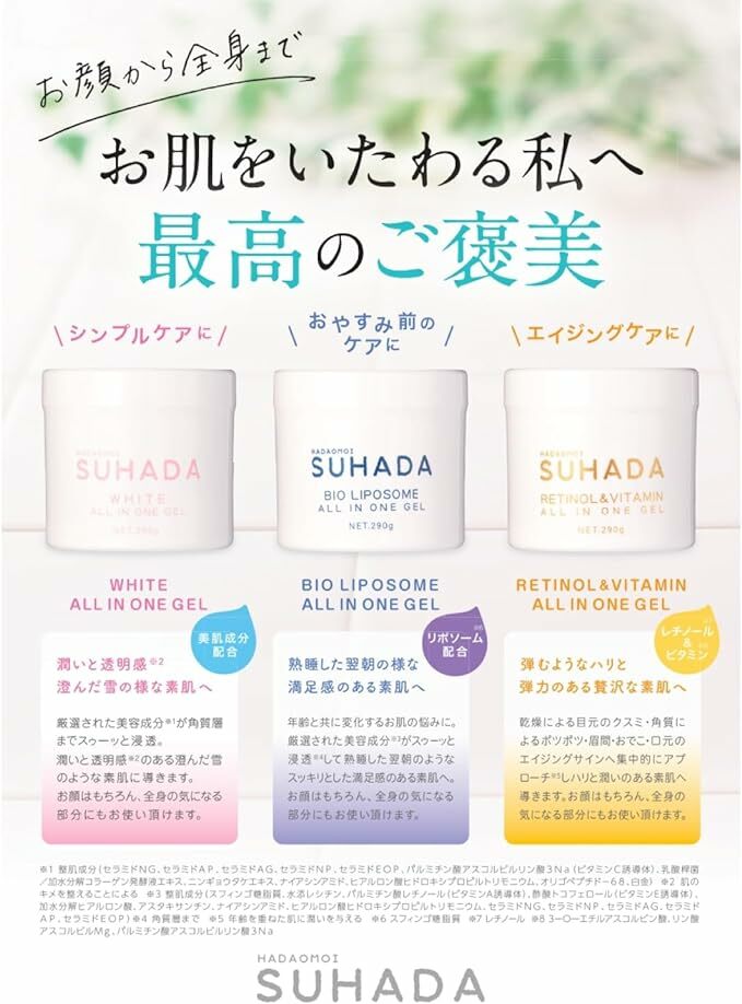 ABEL HADAOMOI SUHADA BIO LIPOSOME ALL IN ONE GEL All-in