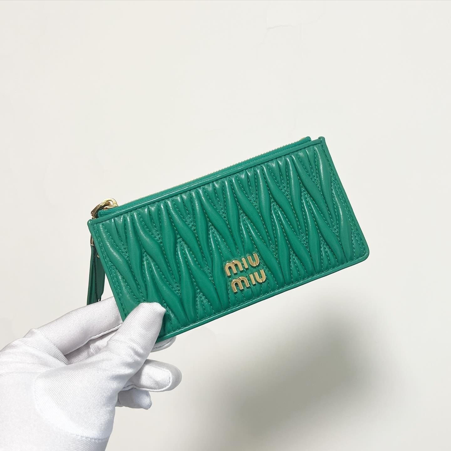 Miu Miu Zipper Cardholder