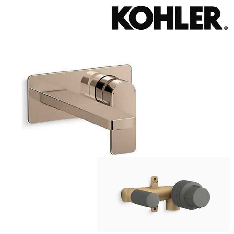 Kohler "Parallel" K-22567T-B4-RGD + K-28028T-NA Sing...