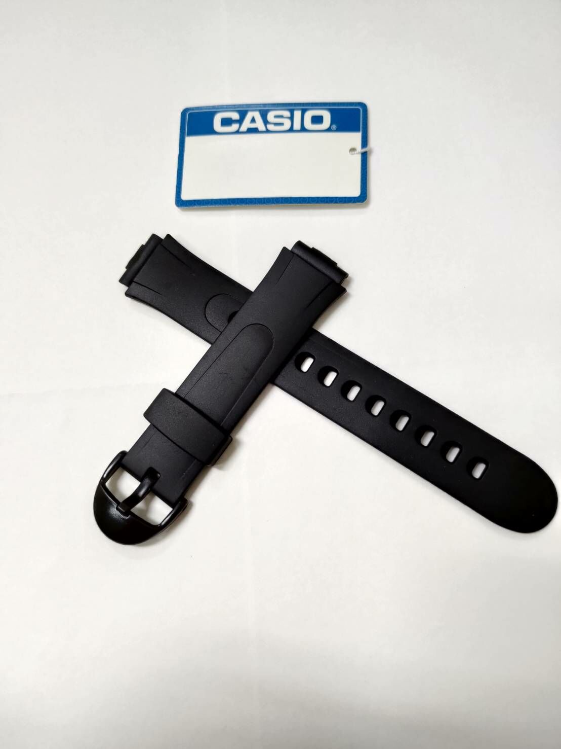 CASIO 卡西歐 原廠錶帶 AW-E10 黑色 通用MQ-24/MW-240 全新 (未稅)│國隆