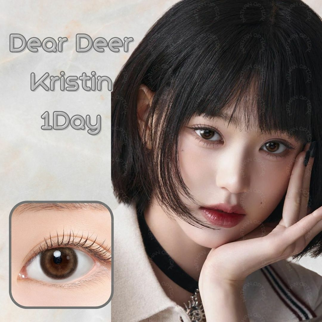 HAPA KRISTIN 1DAY – DEAR DEER KRISTIN Bam Brown（10片裝）｜每