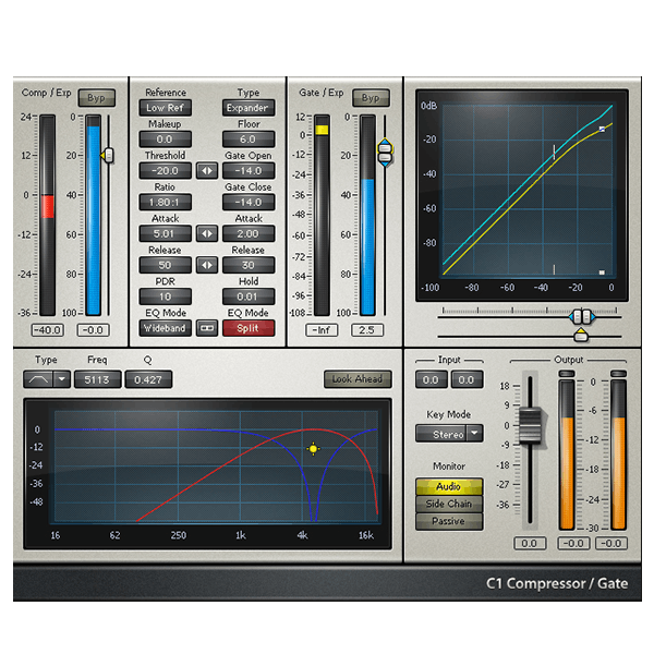 Waves C1 Compressor Plugins(序號下載版)