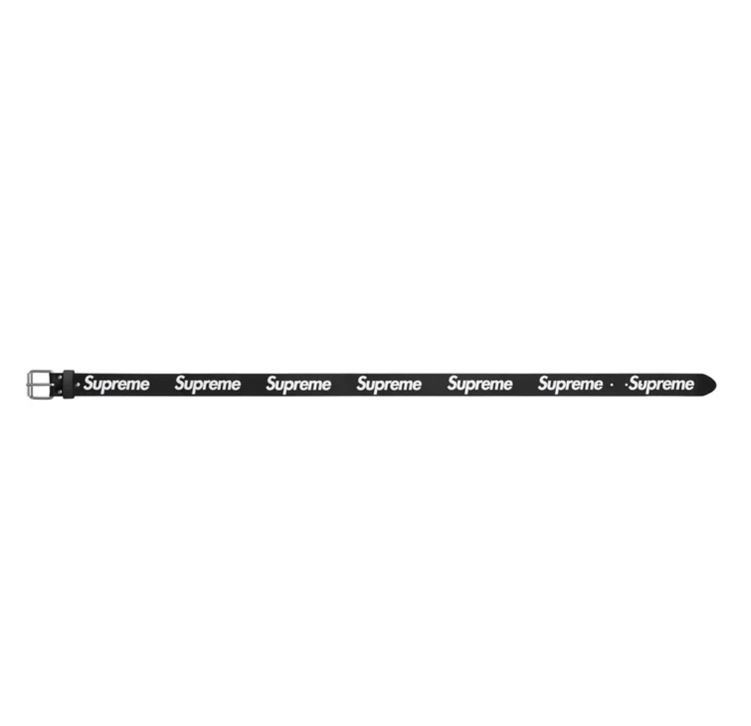 Supreme SS24 Repeat Leather Belt | Red / Black Supreme SS24 Repeat Leather Belt | Red / Black