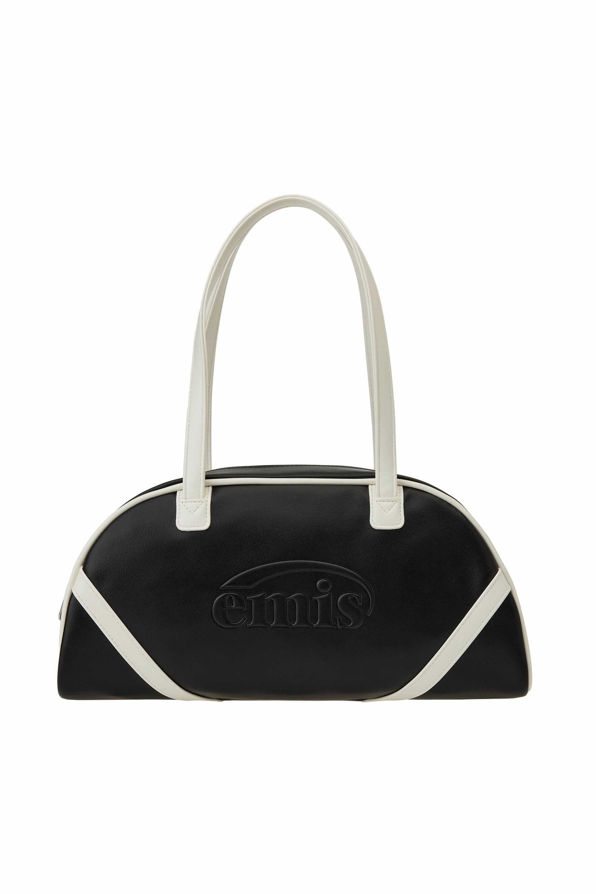 emis WIDE VINTAGE TOTE BAG - BLACK