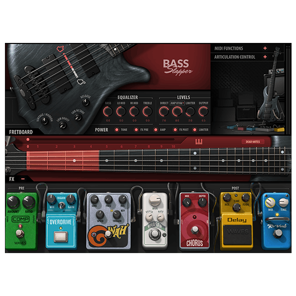 Waves Bass Slapper 效果器 Plugin (序號下載版)